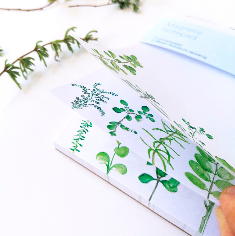 Magnetic Notepads | Clip Clop | Size: 90 x 146mm Each notepad has a ...