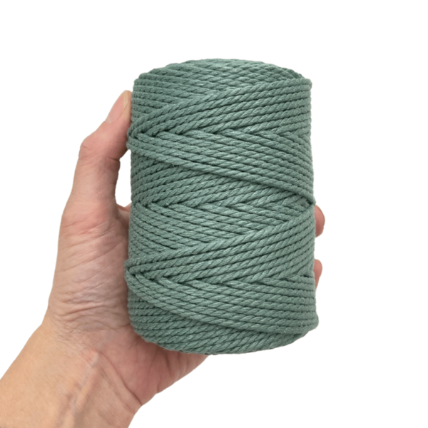 3-Ply Macrame Rope Twine 2mm | Macrame, Crochet, Recycled Cotton, Eco ...
