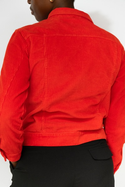 Red Corduroy Jacket
