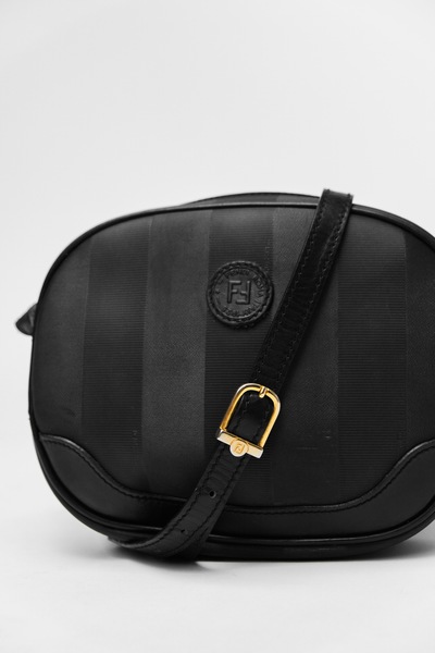 Vintage Fendi Roma Pequin Crossbody Bag | Vintage Fendi Roma Pequin ...