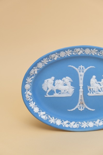 Wedgewood Blue Jasperware Plate