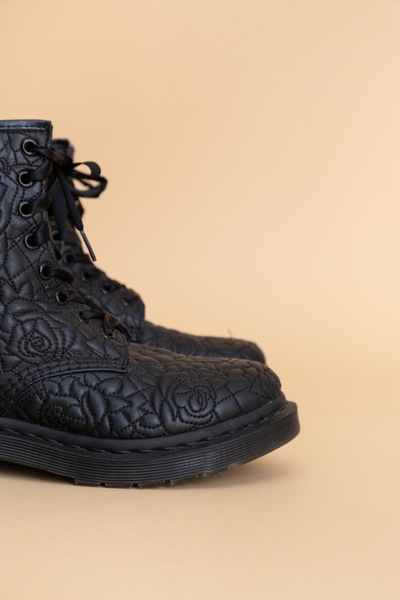 Dr Martens Brause Rose Embroidered Boots