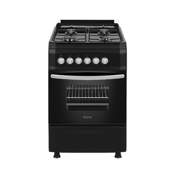 Ferre 4 Burner Free Standing Gas Cooker - with Oven ...