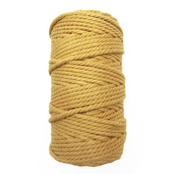 3-Ply Macrame Rope Twine 4mm | Macrame, Crochet, Recycled Cotton, Eco ...