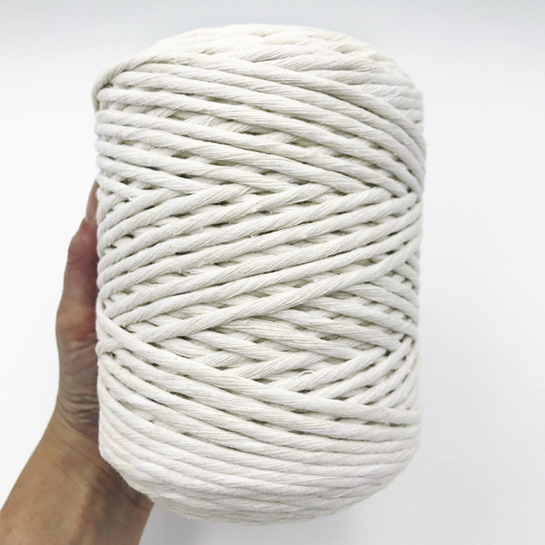 Single Twist String 3mm | Macrame, Crochet, Recycled Cotton, Eco Cotton ...