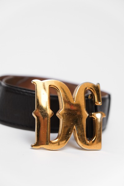 D&G Gold Logo Belt