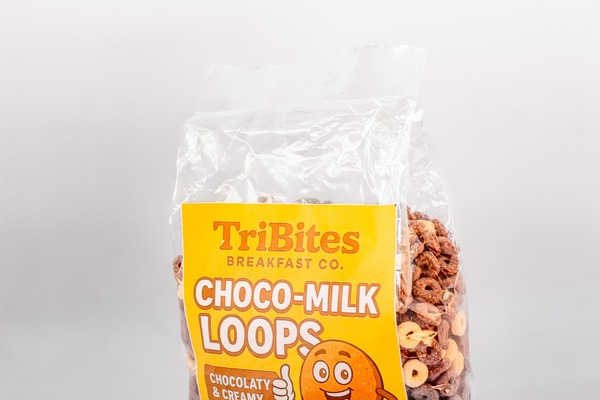TriBites Choco Milk Loops 500g – Chocolate Breakfast Cereal | Fun ...