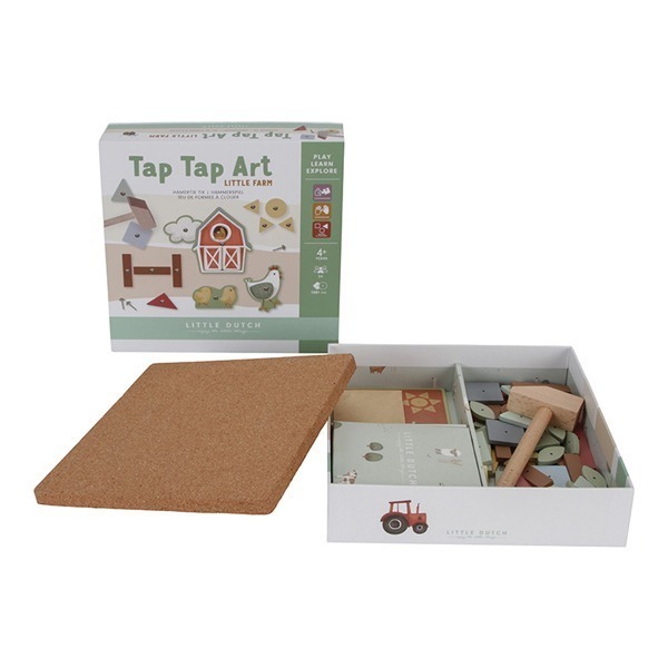 Little Farm Tap Tap Art Set - Little Dutch | Little Favourites | With ...