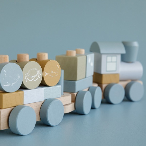 Little Dutch Stacking Train - Ocean | Little Favourites | Little Dutch ...