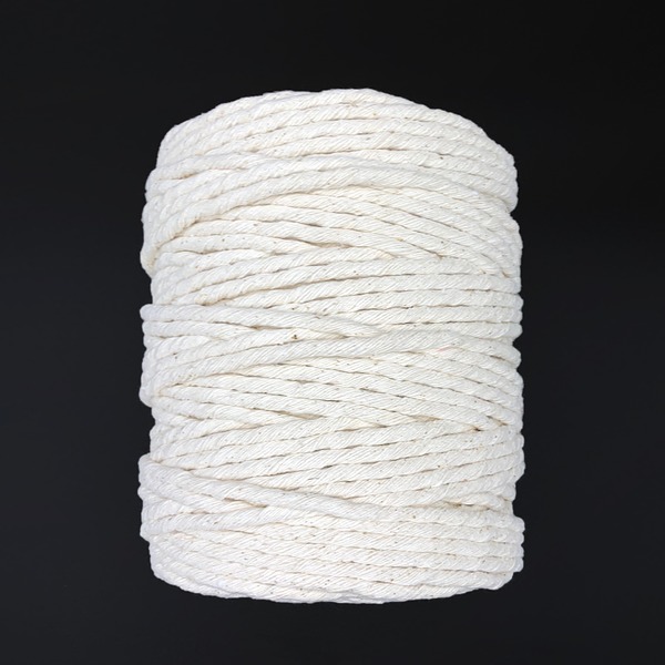 Single Twist String 4mm | Macrame, Crochet, Recycled Cotton, Eco Cotton ...