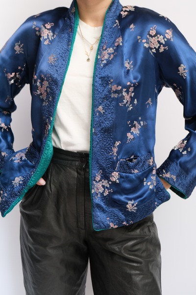 Reversible Mandarin Jacket