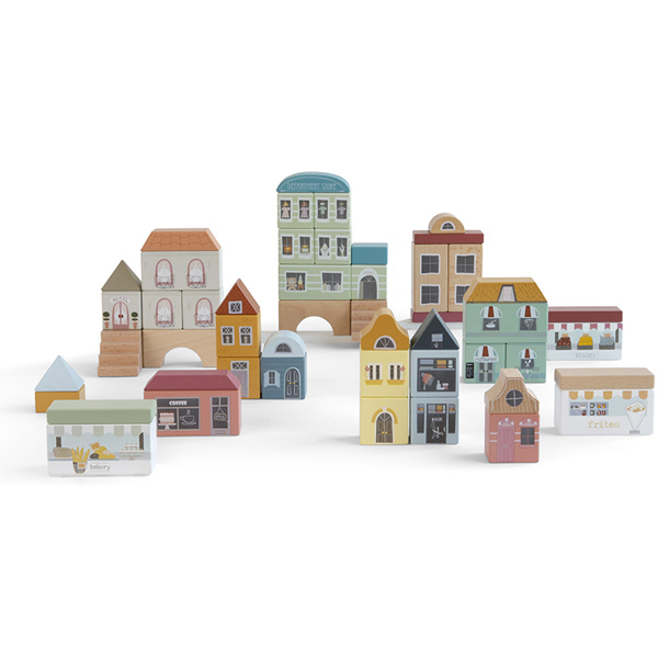 Little Dutch Railway Train Extension - City Building Blocks | Little ...