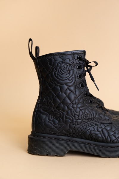 Dr Martens Brause Rose Embroidered Boots