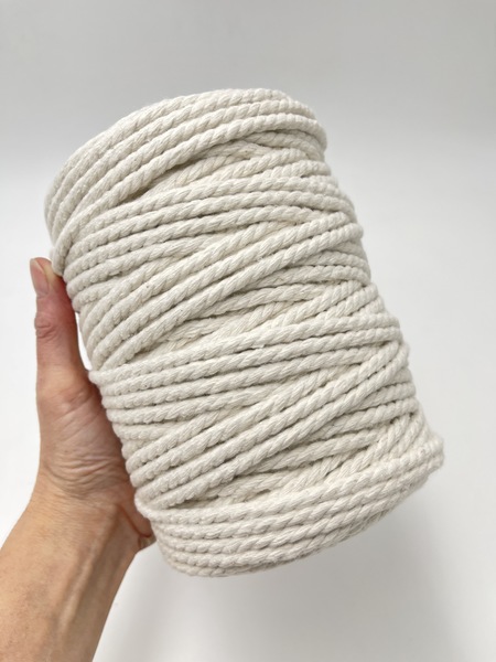 Cotton Twine 5mm | Macrame, Crochet, Recycled Cotton, Eco Cotton, Twine ...