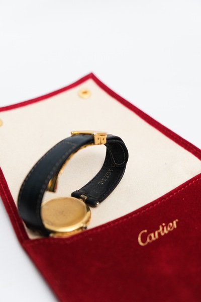 CARTIER Must de Cartier Vintage YG Round Wristwatch