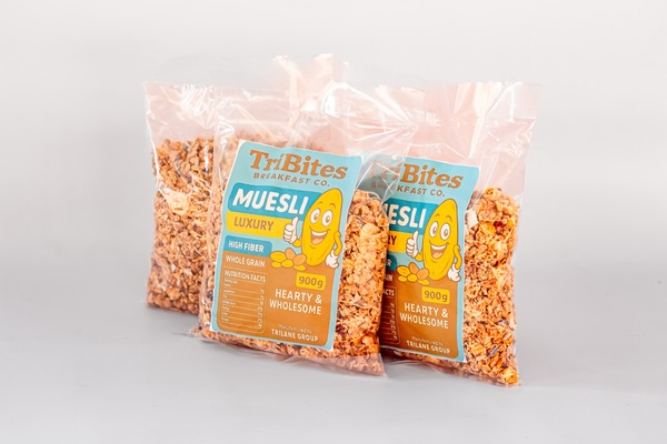 TriBites Luxury Muesli – 900g | High-Fiber Whole Grain Breakfast Cereal ...
