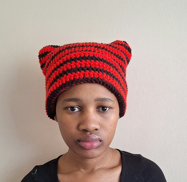 Intensity Cat Beanie | Size Adult Small worn in the picture.Available ...