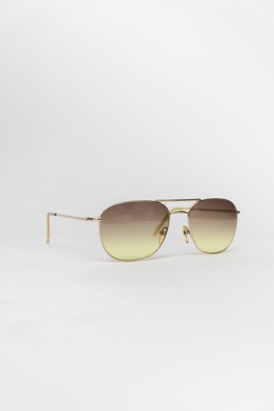 Gucci Aviator Sunglasses Yellow