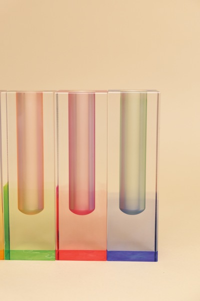 Acrylic Cylinder Perspex Vases