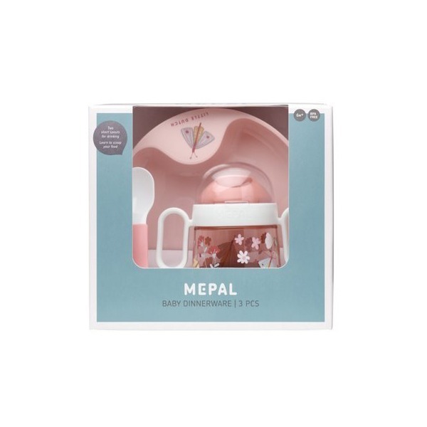 Little Dutch Baby Dinnerware 3-piece set - Flowers & Butterflies | This ...