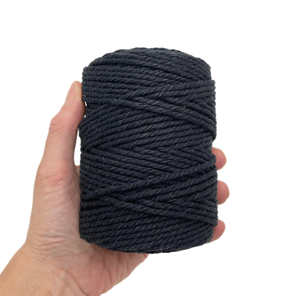 3-Ply Macrame Rope Twine 2mm | Macrame, Crochet, Recycled Cotton, Eco ...