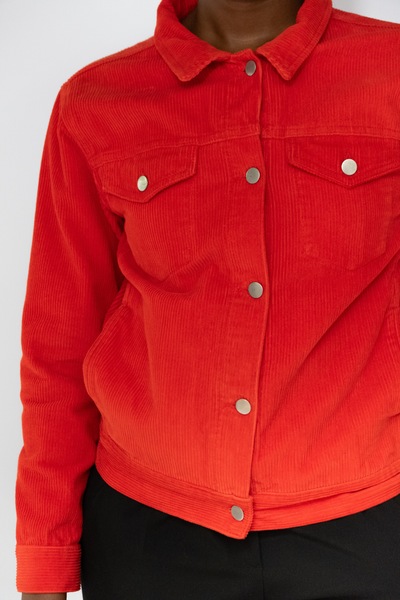 Red Corduroy Jacket