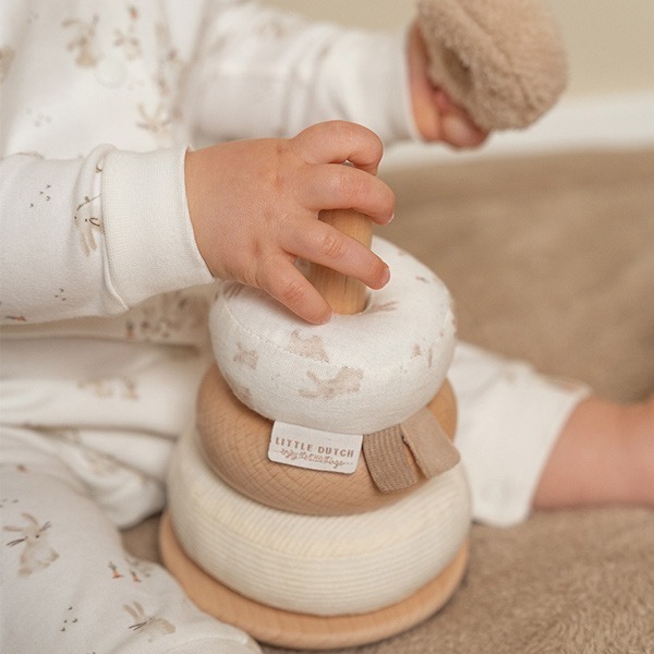 Little Dutch Rocking Ring Stacker - Baby Bunny | Little Favourites ...