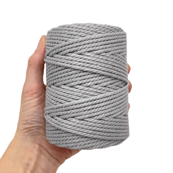 3-Ply Macrame Rope Twine 2mm | Macrame, Crochet, Recycled Cotton, Eco ...