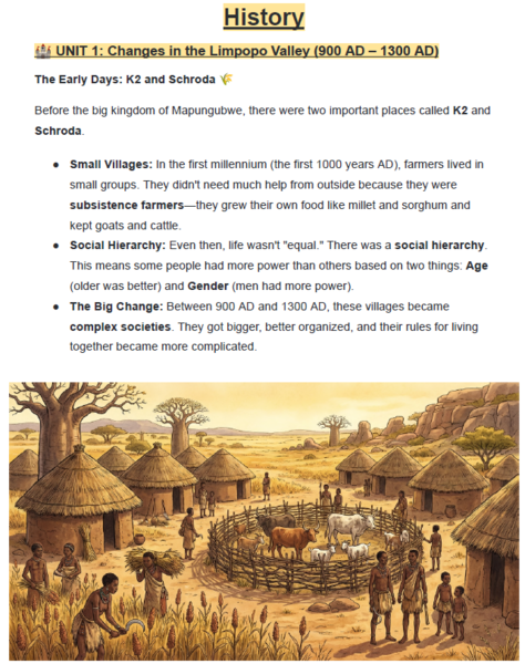 Grade 6 Social Science: Geography and History Term 1 Study Pack (CAPS ...