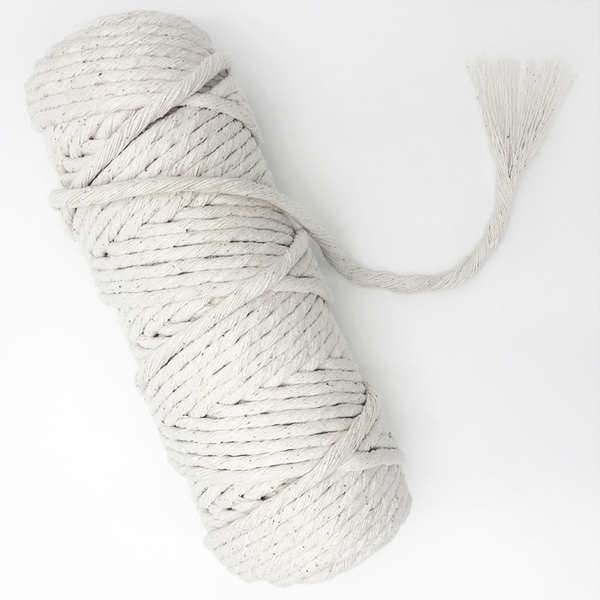 Single Twist String 6mm | Macrame, Crochet, Crafting Fibers, Eco Cotton ...