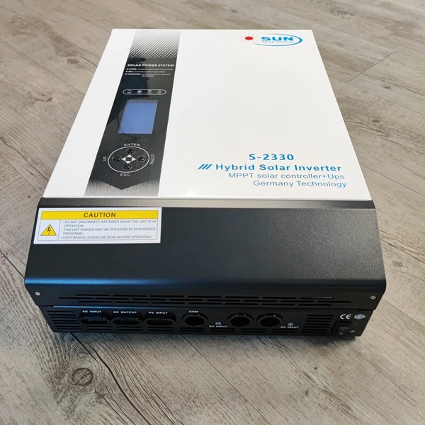 SUN S-2330 3KVA Pure Sine Wave Hybrid Solar Inverter | SUN S-2330 3KVA ...