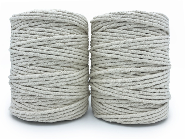 Single Twist String 4mm | Macrame, Crochet, Recycled Cotton, Eco Cotton ...