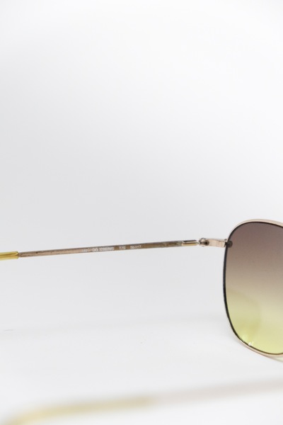 Gucci Aviator Sunglasses Yellow
