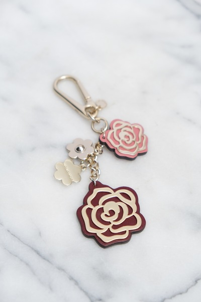 Michael Kors Flower Key Ring