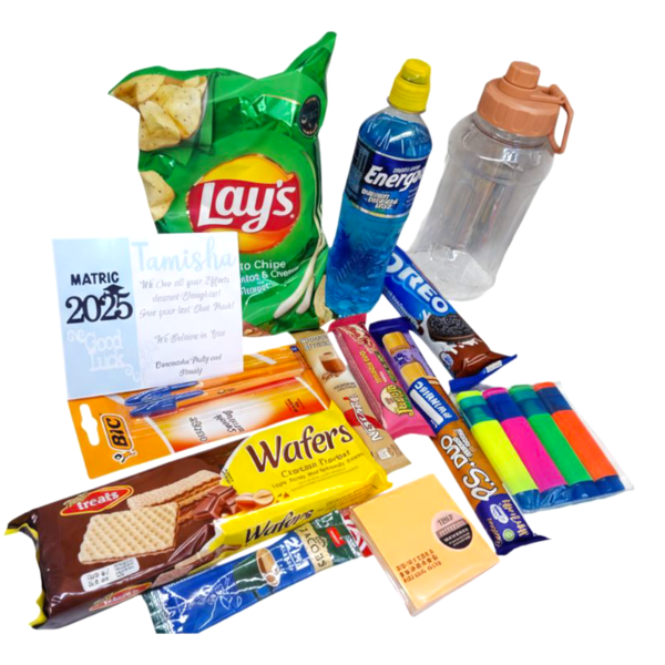 Exam Care Gift | Personalised Exam Care Hamper Gift for learners as ...