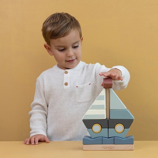 Little Dutch Stacker Sailboat - Sailors Bay | Little Favourites | Let’s ...