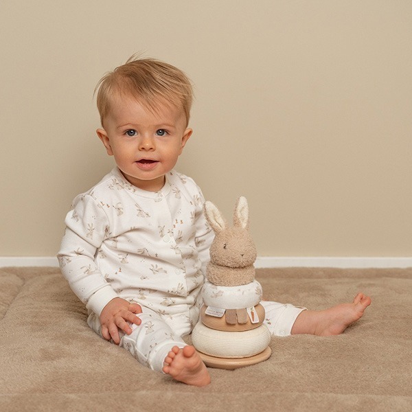 Little Dutch Rocking Ring Stacker - Baby Bunny | Little Favourites ...