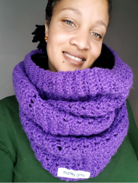 Marley Grey Satin Lined Snood | Our new satin-lined Snoodie is the ...