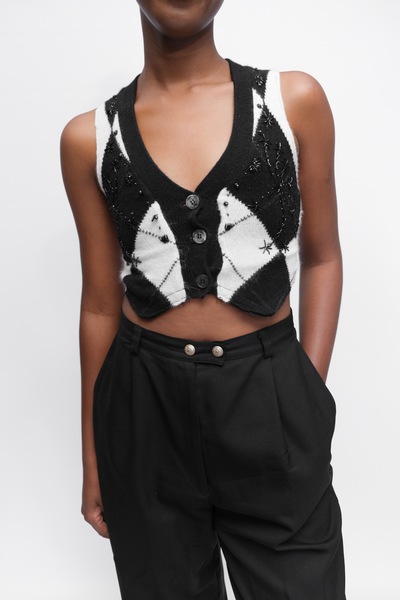 Wool Vest Top