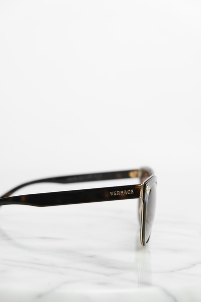Versace Logo Sunglasses