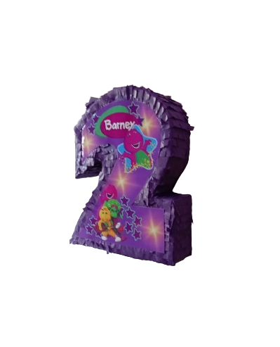Barney Number Piñatas | Get ready to party with our easy-to-fill ...
