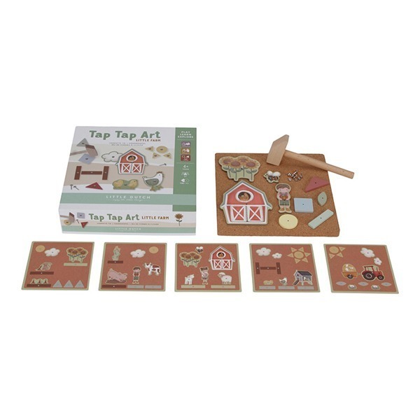 Little Farm Tap Tap Art Set - Little Dutch | Little Favourites | With ...