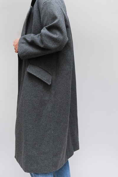 Double Breasted Grey Coat | Zara Double Breasted Grey Coat. A classic