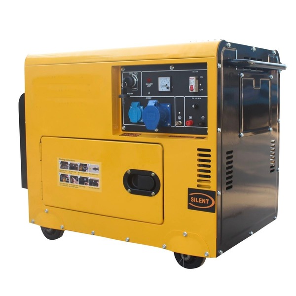 Supersonic Diesel Generator / 7.5KVA / 220V / 50Hz / Air Cooled ...