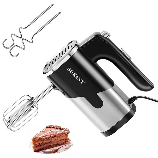 450W Stainless Steel Electric High-Power Hand-held Mixing Machine ...
