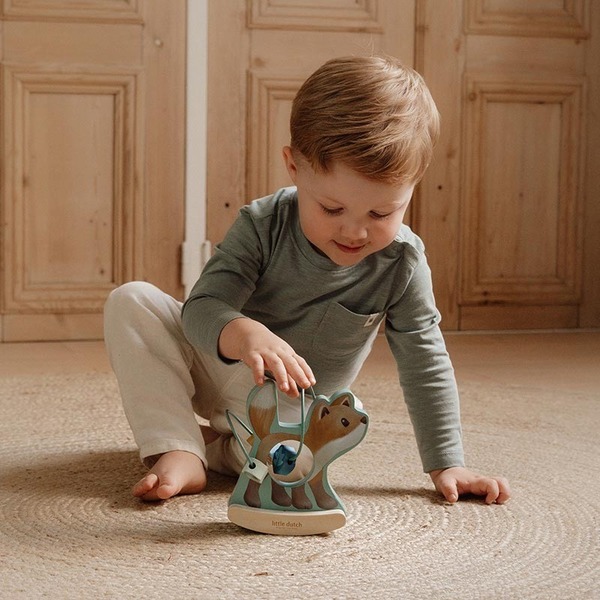 Little Dutch Rocking Fox Activity Spiral - Forest Friends | Little ...