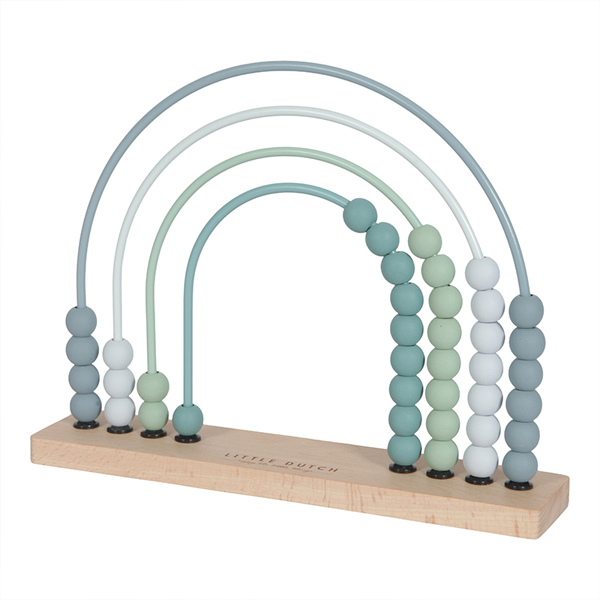 Little Dutch Rainbow Abacus - Blue | Little Favourites | Learning to ...