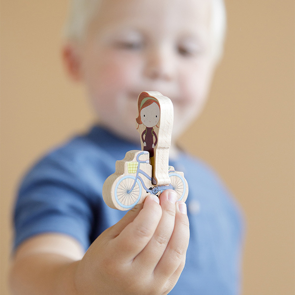 Little Dutch Wooden Railway Train XXL Set - Starterkit | Little ...