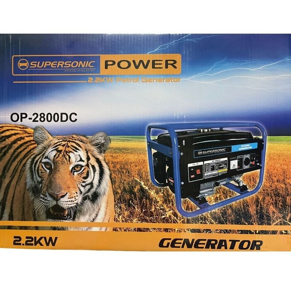 Supersonic OP-2800DC Generator - 4 Stroke Petrol | Specifications: