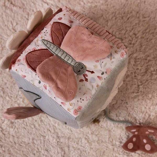Little Dutch Soft Activity Cube - Flowers & Butterflies | Little ...